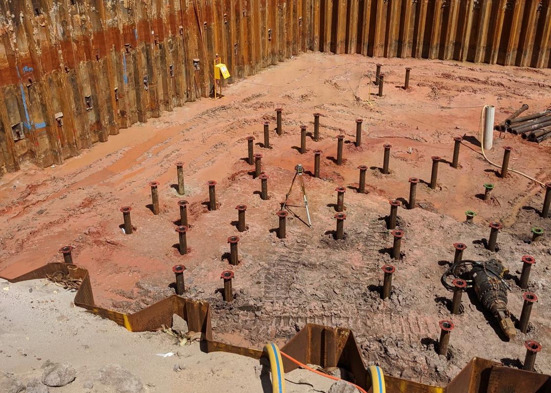 A Piled Raft System Supported by Single Helix Screw Piles - JK Geotechnics